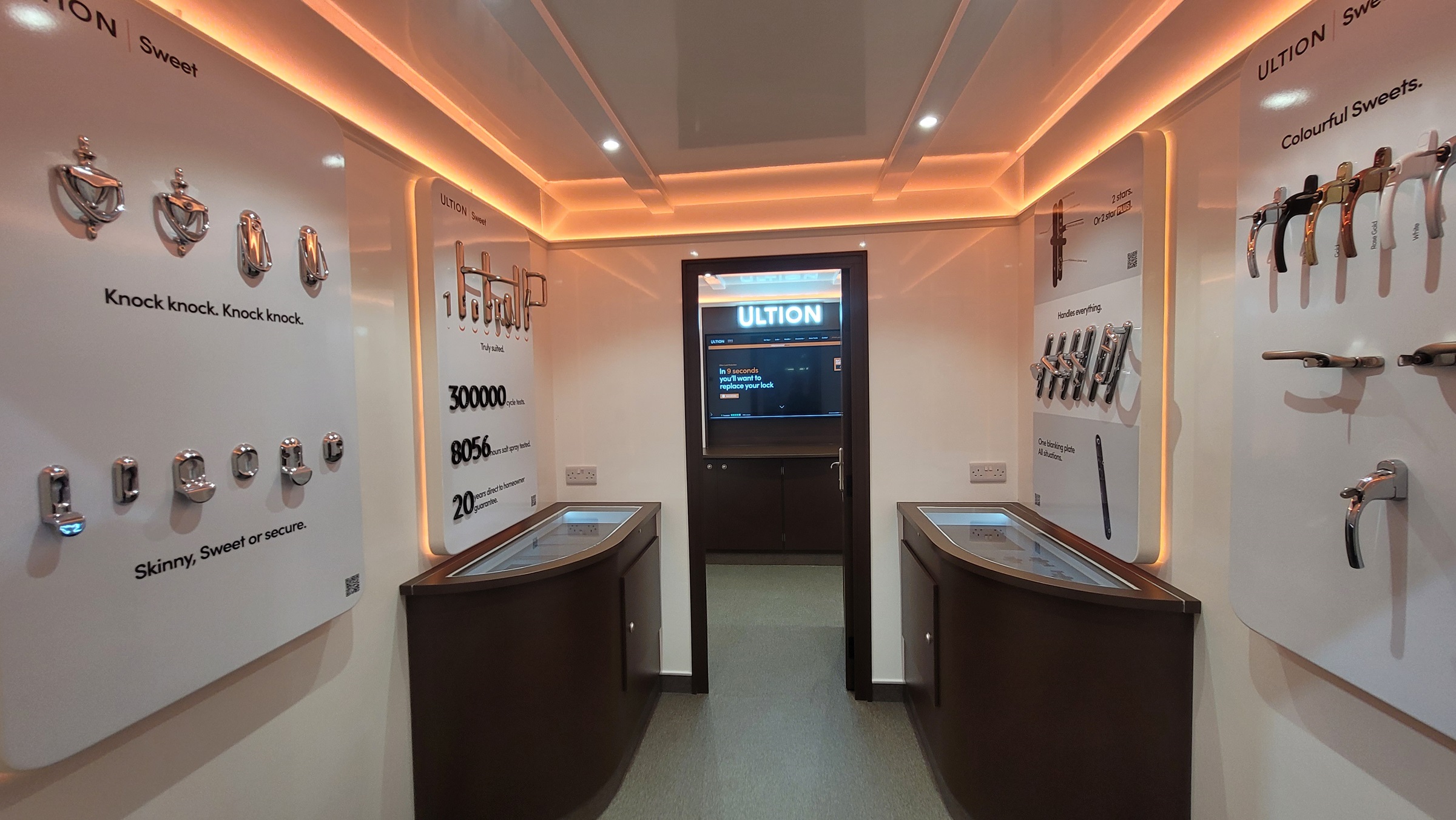 Brisant Secure Ultion Locks Mobile Showroom 3,500 Kg - NEAT Vehicles