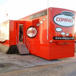 Compaq Computers Mobile Exhibition and Sales Trailer - NEAT Vehicles