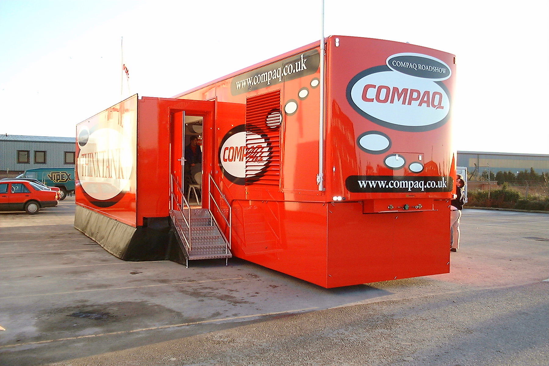 Compaq Computers Mobile Exhibition and Sales Trailer - NEAT Vehicles