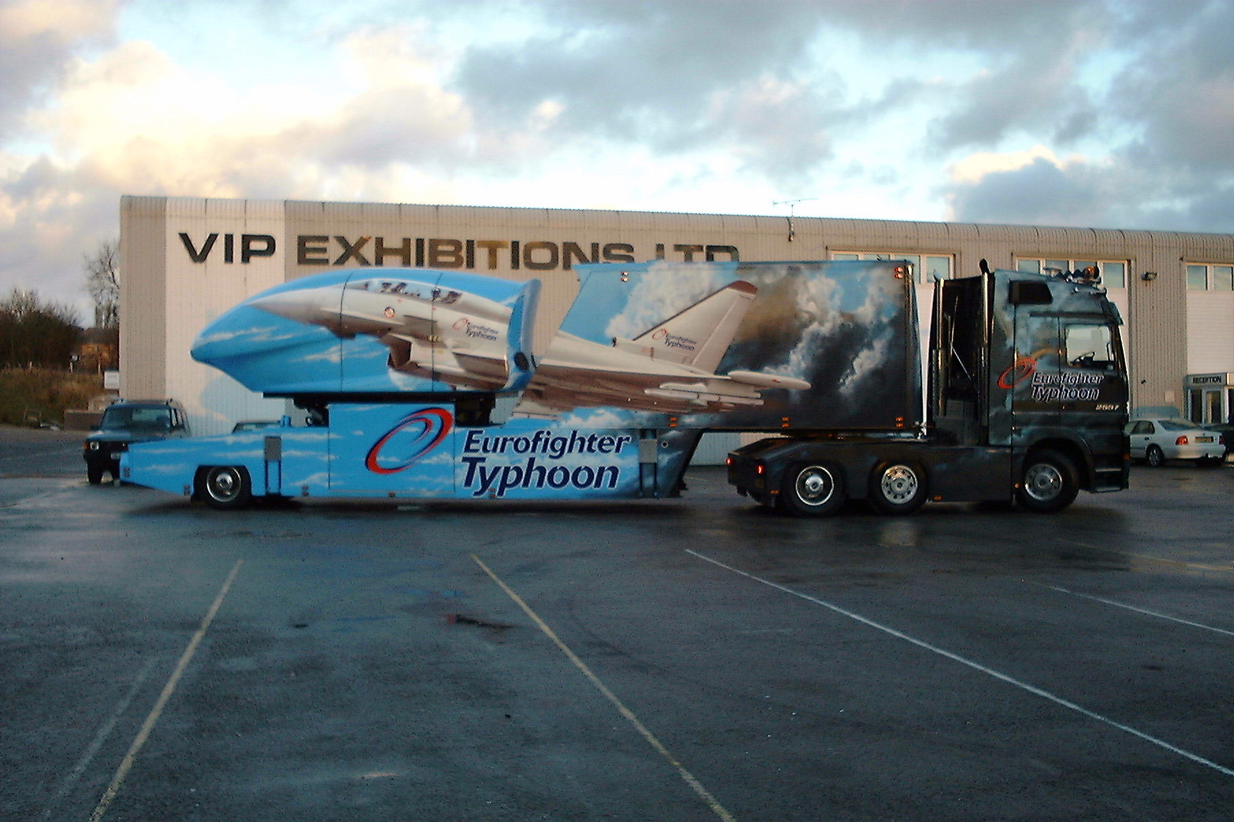 Eurofighter Typhoon Simulator Trailer - NEAT Vehicles