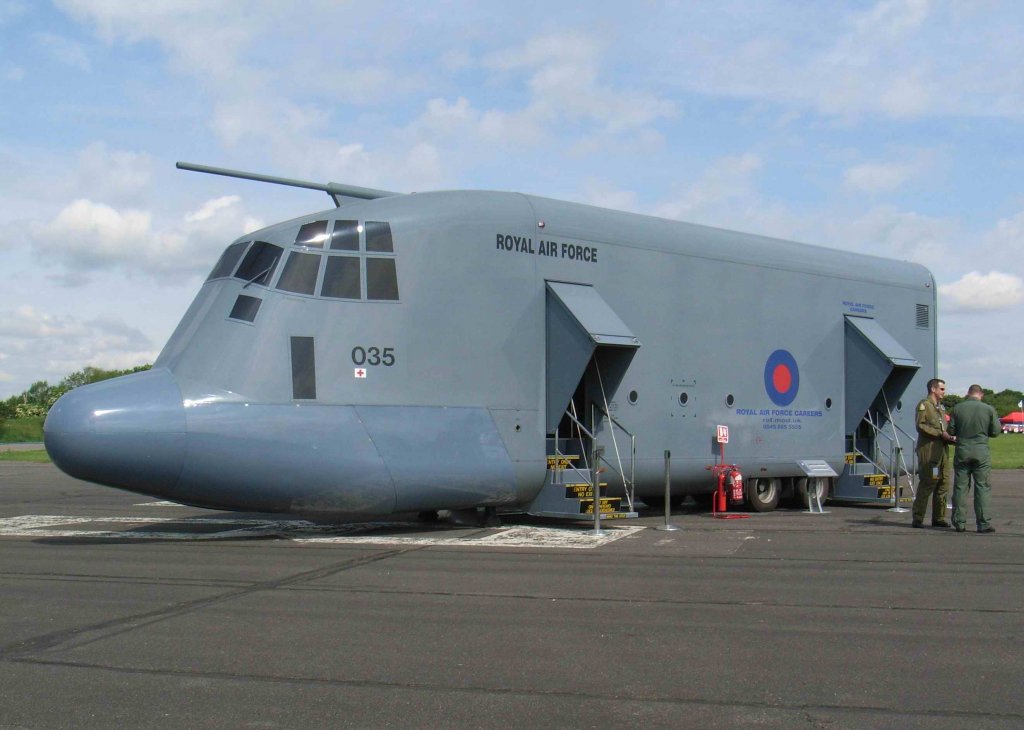 RAF Hercules Transport Aircraft Demonstration Unit | NEAT Vehicles