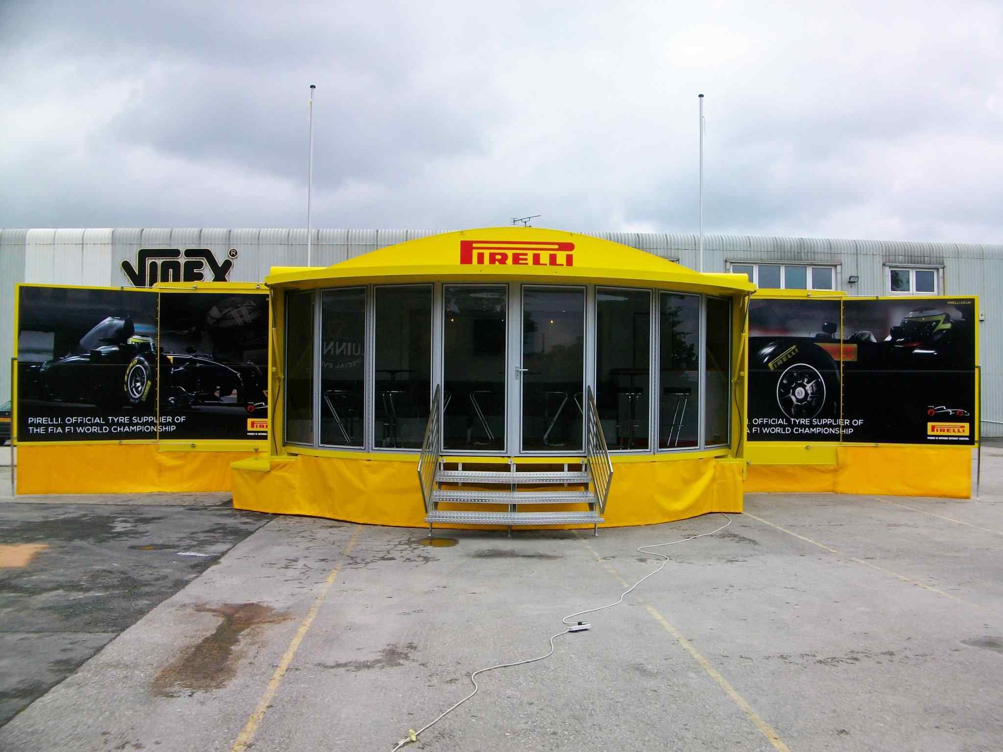 Hospitality Trailers - Motorsport Transporters - NEAT Vehicles