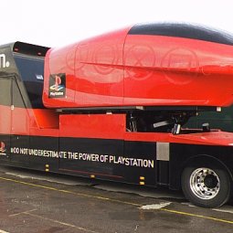 PlayStation 20 seat Morphis Simulator Trailer - NEAT Vehicles