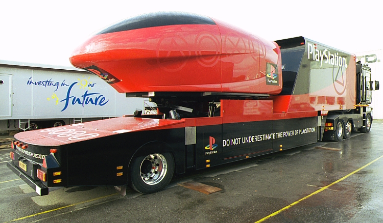 PlayStation 20 seat Morphis Simulator Trailer - NEAT Vehicles