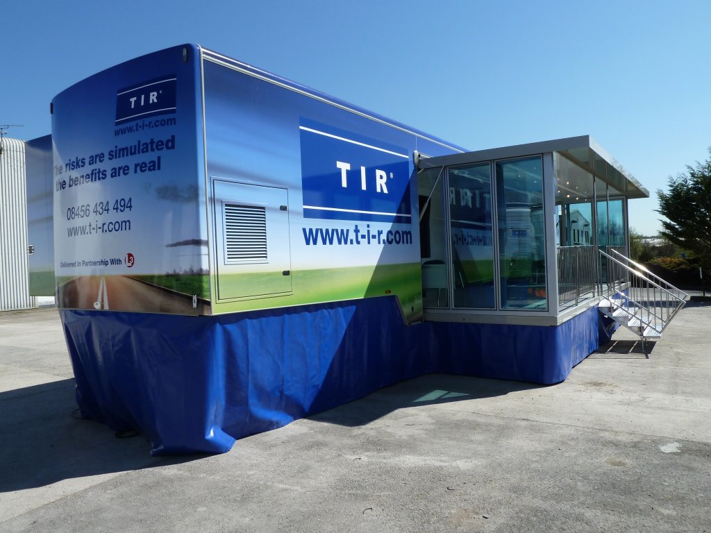 TIR Driver Training Simulator Trailer | NEAT Vehicles