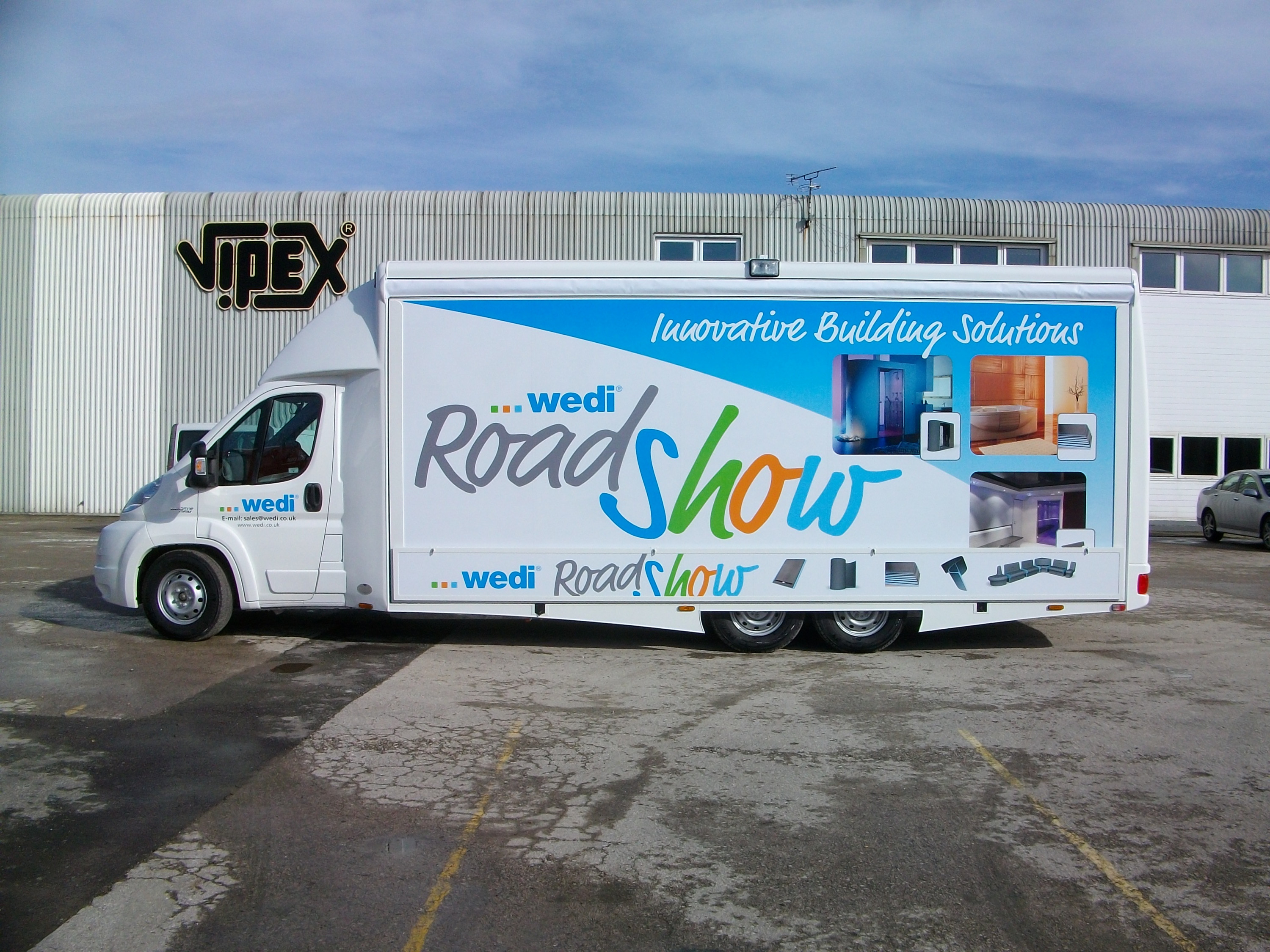 Wedi Exhibition and Demonstration Vehicle - NEAT Vehicles