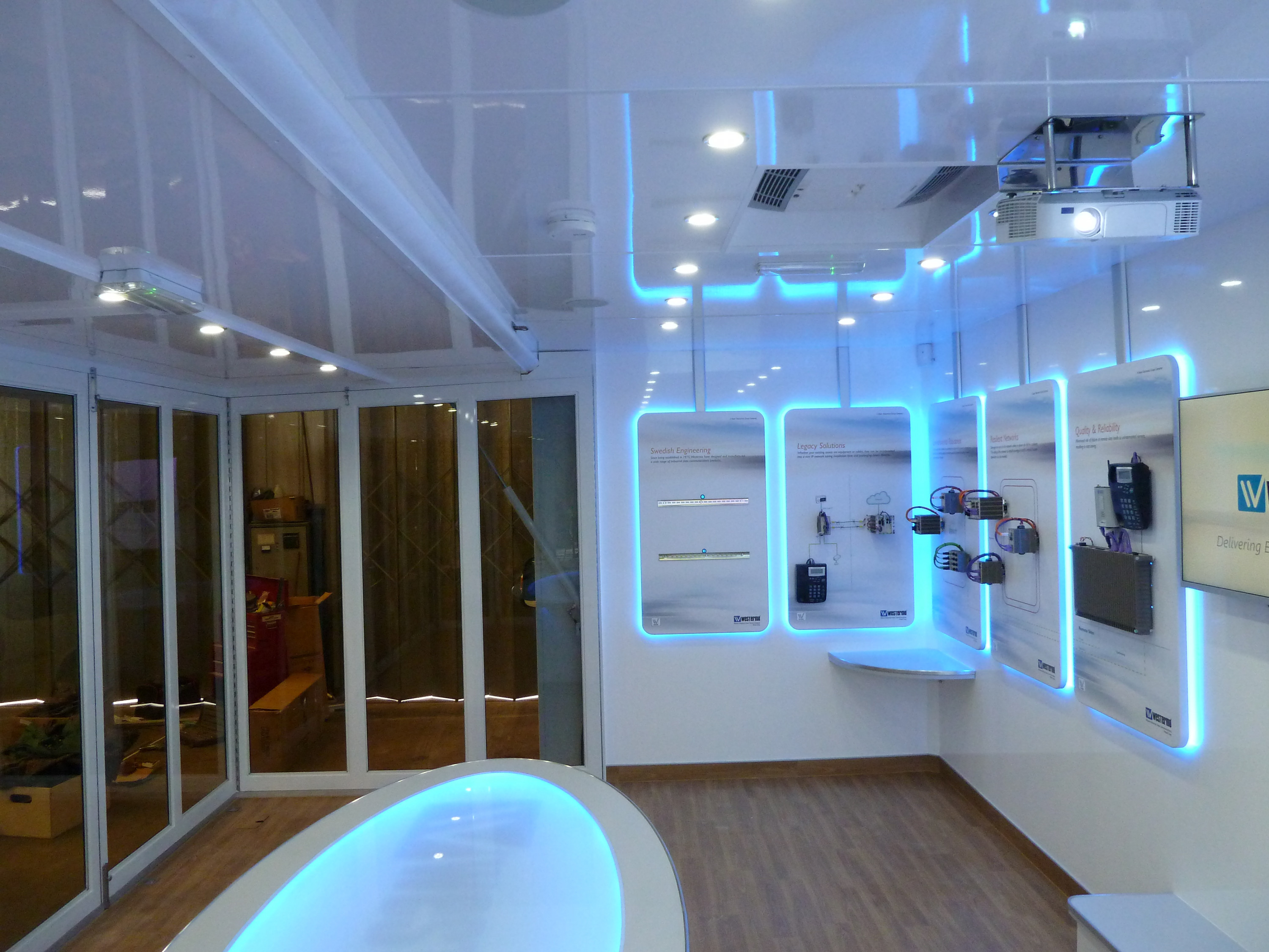 Westermo product demonstration vehicle - NEAT Vehicles