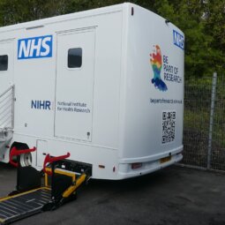 Mobile Pharmacy Research Clinic vehicle for Manchester University NHS ...